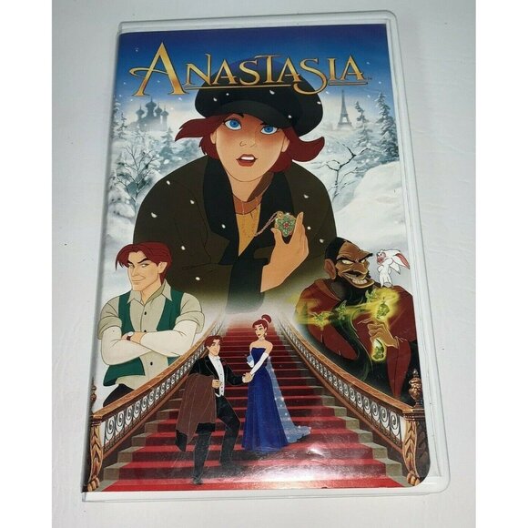 Media | Anastasia Vhs Videocassette Tape Meg Ryan Kelsey Grammar John Cusack | Poshmark